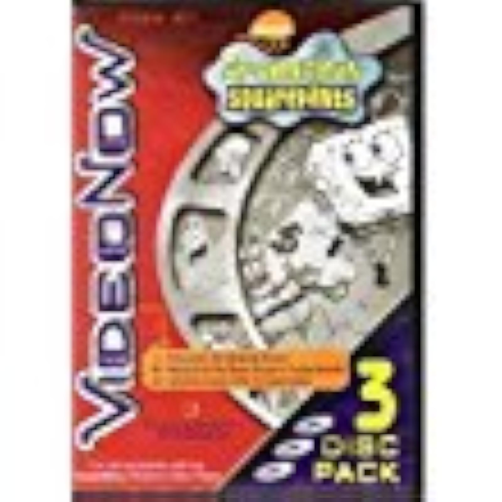 Videonow Spongebob Squarepants 3 Disc Pack On DVD