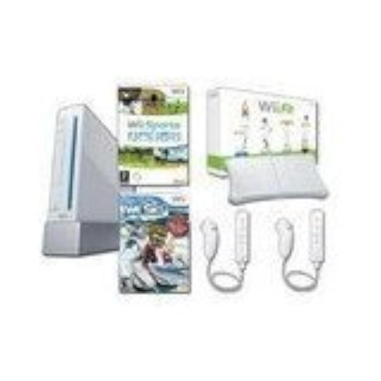 Wii Console System Bundle With Games Balance Board And More