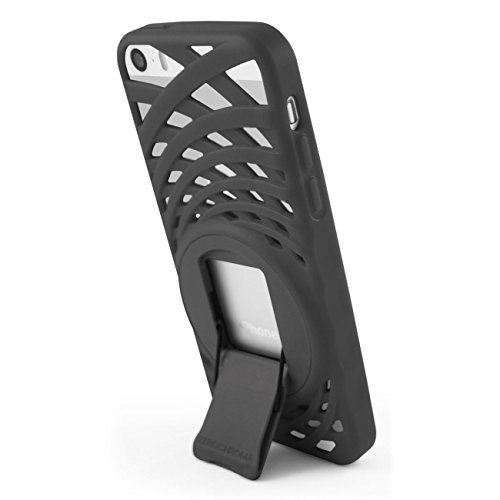 iPhone 5 5S SE Vortex Stand Case By ZeroChroma Black Cover Fitted IP5S