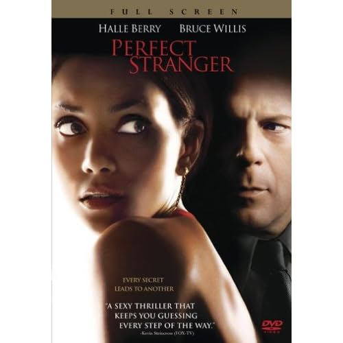 Perfect Stranger Full Screen Edition On DVD With Halle Berry
