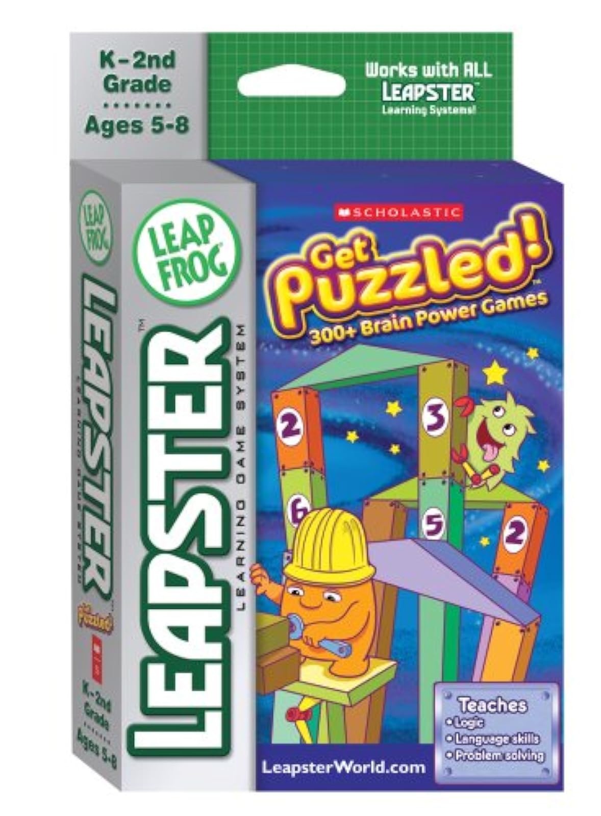 Leapfrog Leapster Learning Game Scholastic Get Puzzled For Leap Frog