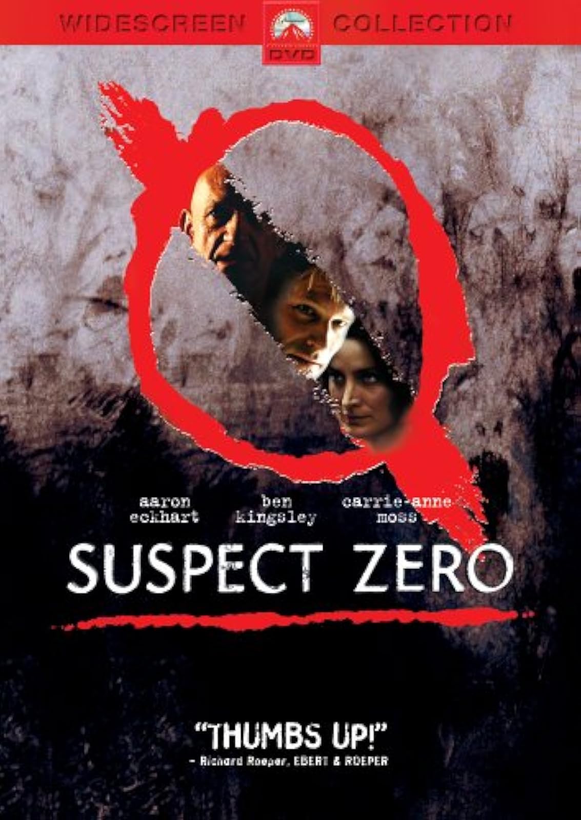 Suspect Zero Widescreen Edition On DVD with Aaron Eckhart Mystery