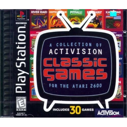 Classic Games For The Atari 2600 For PlayStation 1 PS1 Arcade