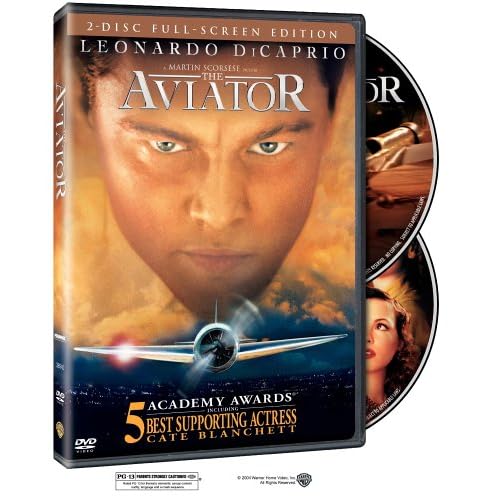 The Aviator 2-Disc Full Screen Edition On DVD with Leonardo DiCaprio