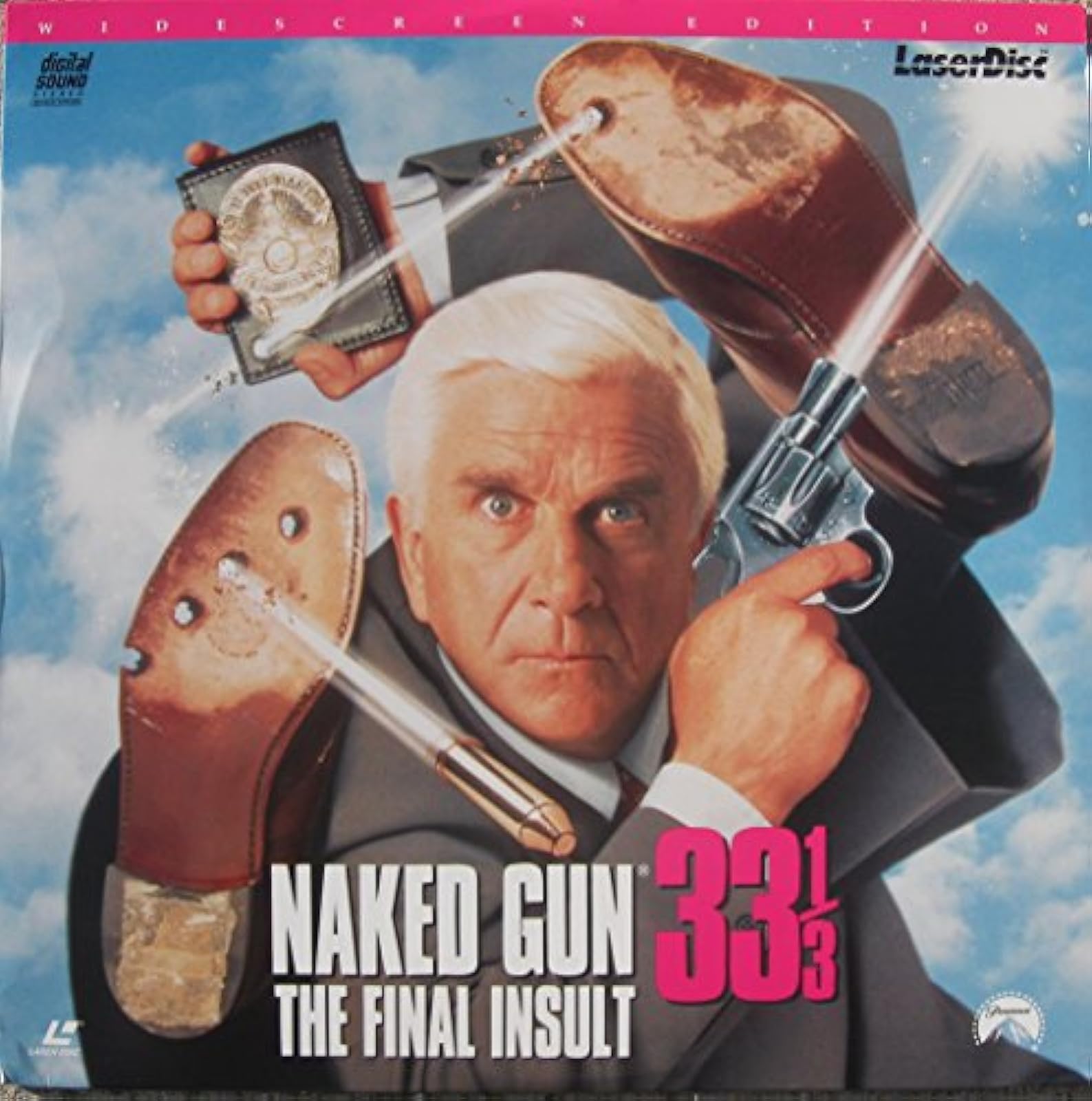 Naked Gun 33 1/3 On Laserdisc With Leslie Nielsen Priscilla Presley ...