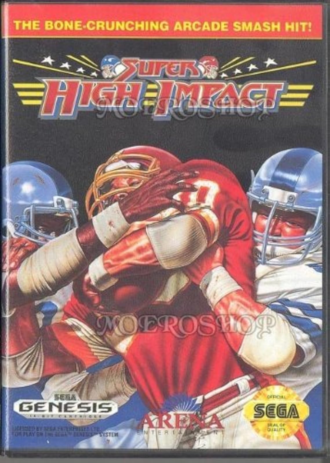 Super High Impact Football For Sega Genesis Vintage