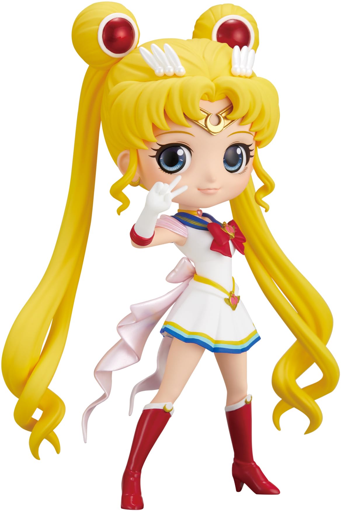 BanPresto The Movie Sailor Moon Eternal Super Sailor Moon Q Posket Figure Collec