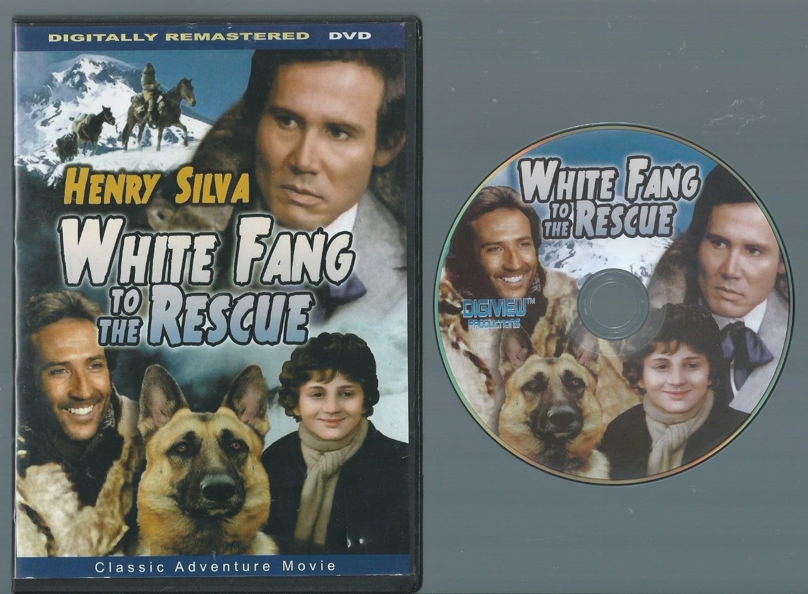 White Fang To The Rescue Slim Case On DVD With Henry Silva