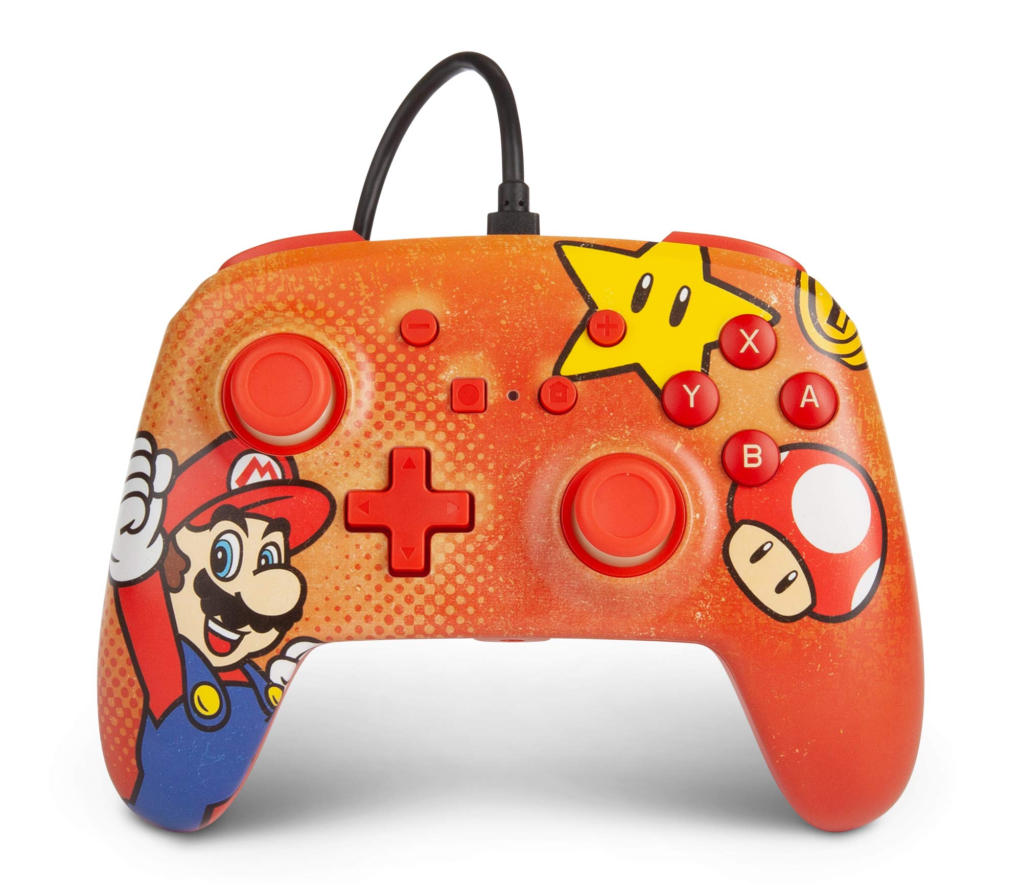 PowerA Enhanced Wired Controller For Nintendo Switch Super Mario Gamepad