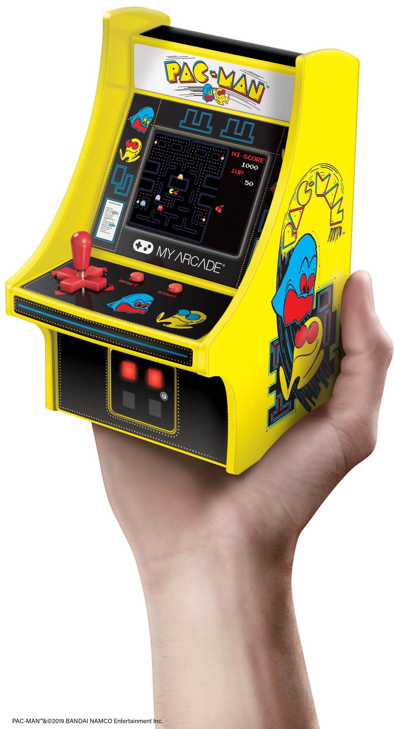 My Arcade Micro Player Mini Arcade Machine: Pac-Man Video Game Fully ...