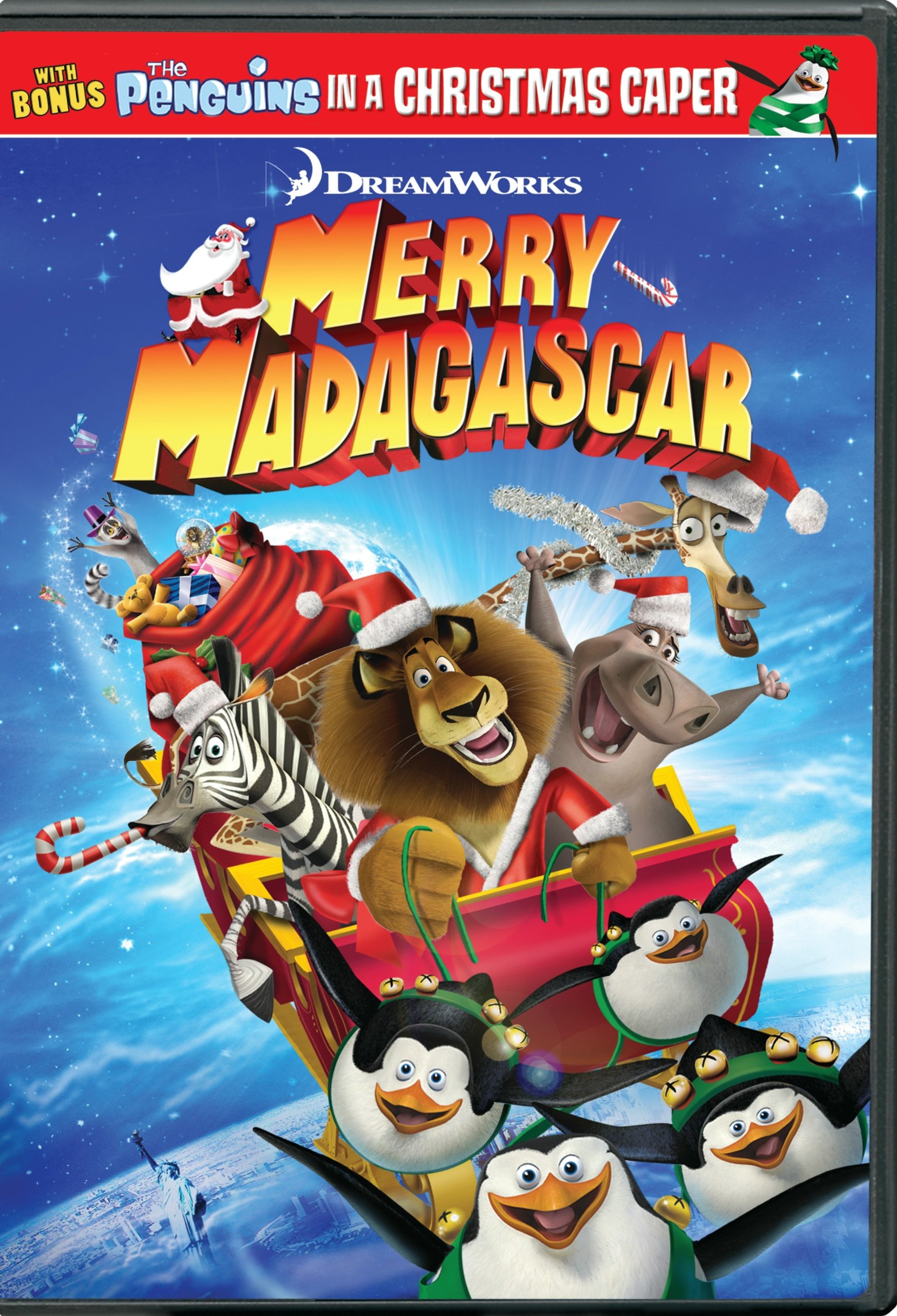 Merry Madagascar On DVD