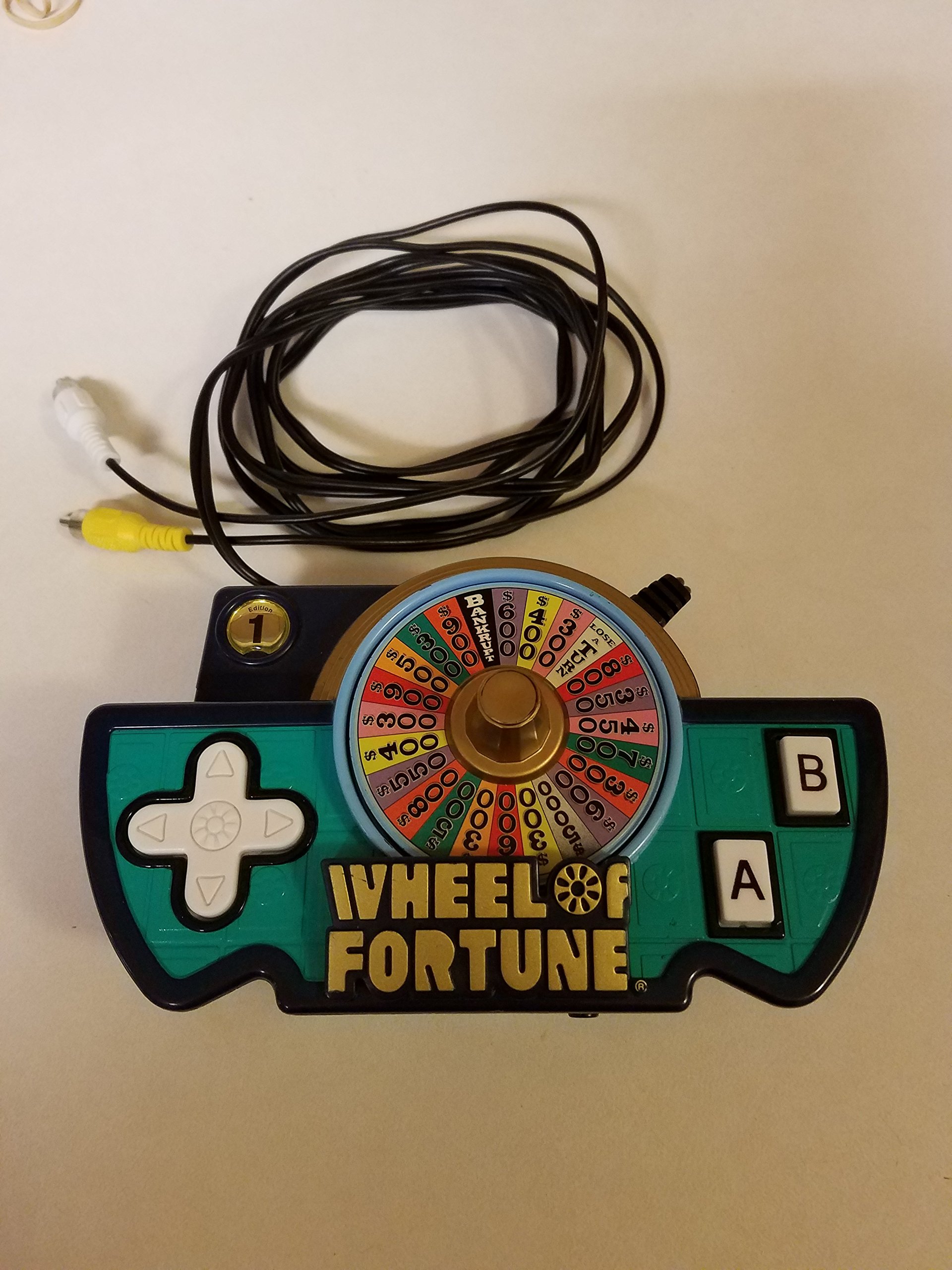 Jakks Wheel Of Fortune TV Game For Atari Vintage